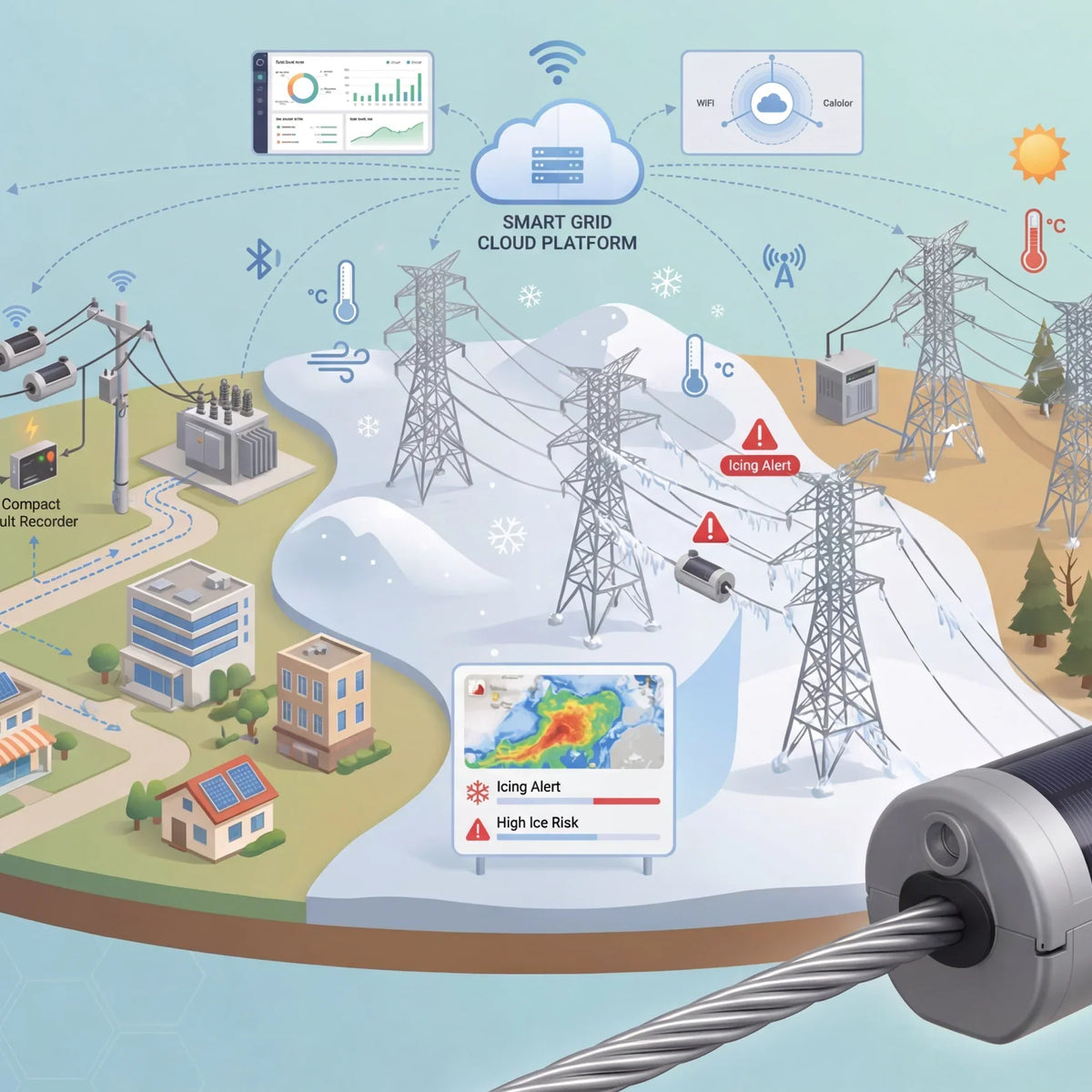 Sag Detection System Guide for Tree Contact Prevention – LinkSolar