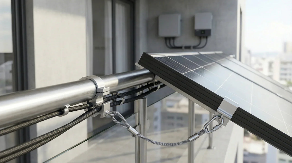 Balcony Solar Panel Mounting: Brackets, Wind Loads & Tips – LinkSolar